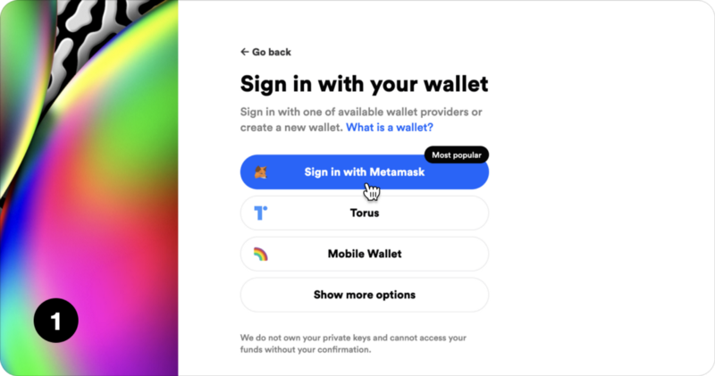 List your collection on Rarible.com for secondary sales with split ...